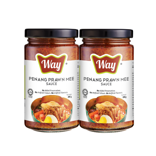 Penang Prawn Mee Sauce 槟城虾面酱 [ 2x200g ] – Way Sauce